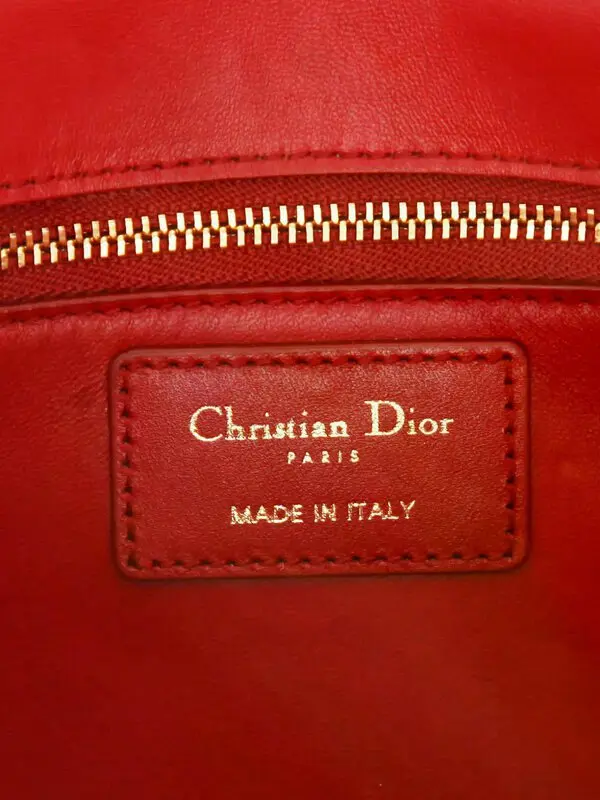 Dior 2020s 30 Montaigne Shoulder Bag - Red
