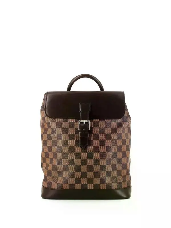 LOUIS VUITTON Damier Ebene Soho Backpack