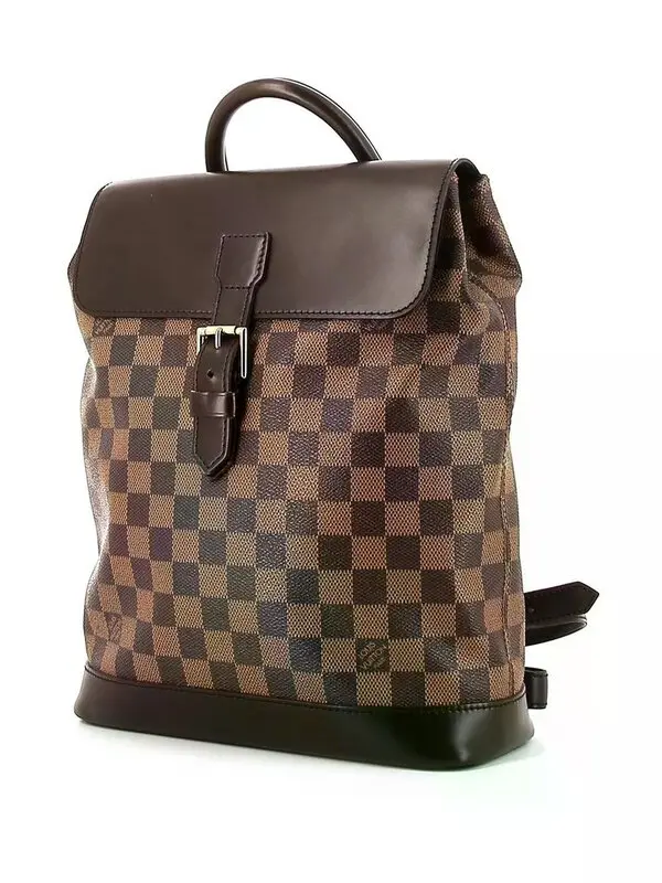 LOUIS VUITTON Damier Ebene Soho Backpack