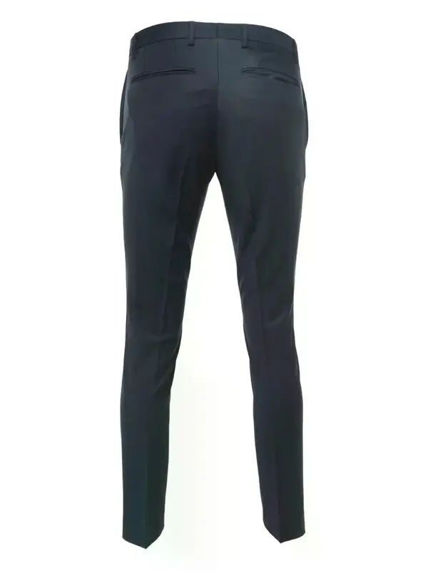 BOSS Button-closure Trousers - Blue