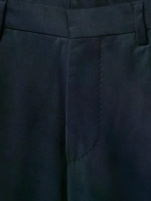 BOSS Button-closure Trousers - Blue