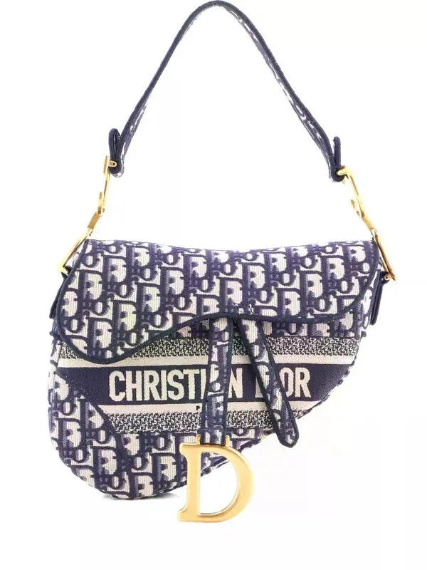 Dior Saddle Handbag - Blue