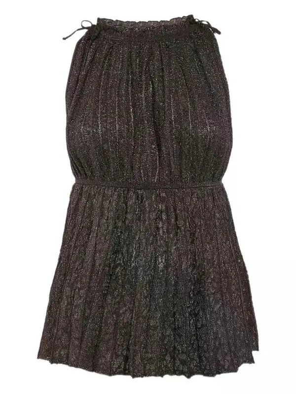Missoni Pleated Knit Top - Metallic