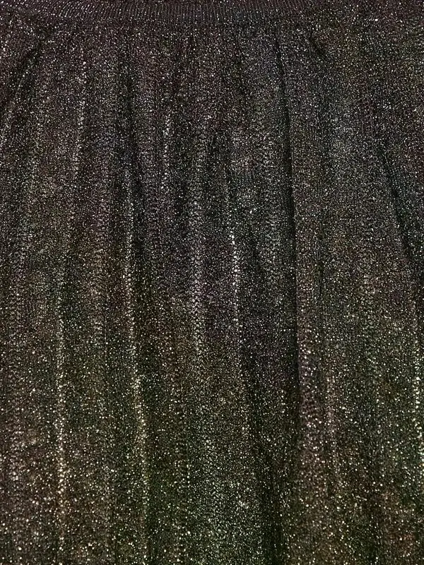 Missoni Pleated Knit Top - Metallic