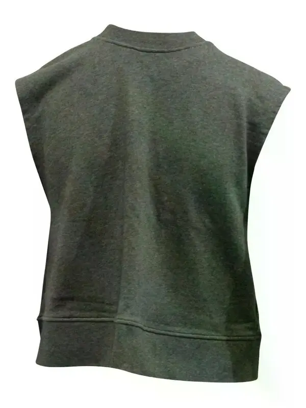 ALEXANDER WANG Tie-front Cotton Vest