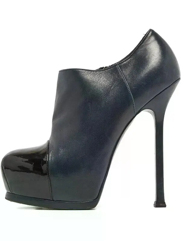 Saint Laurent Leather Heeled Boots