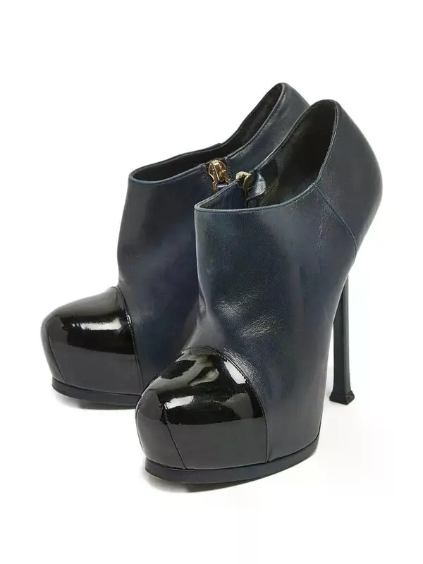 Saint Laurent Leather Heeled Boots