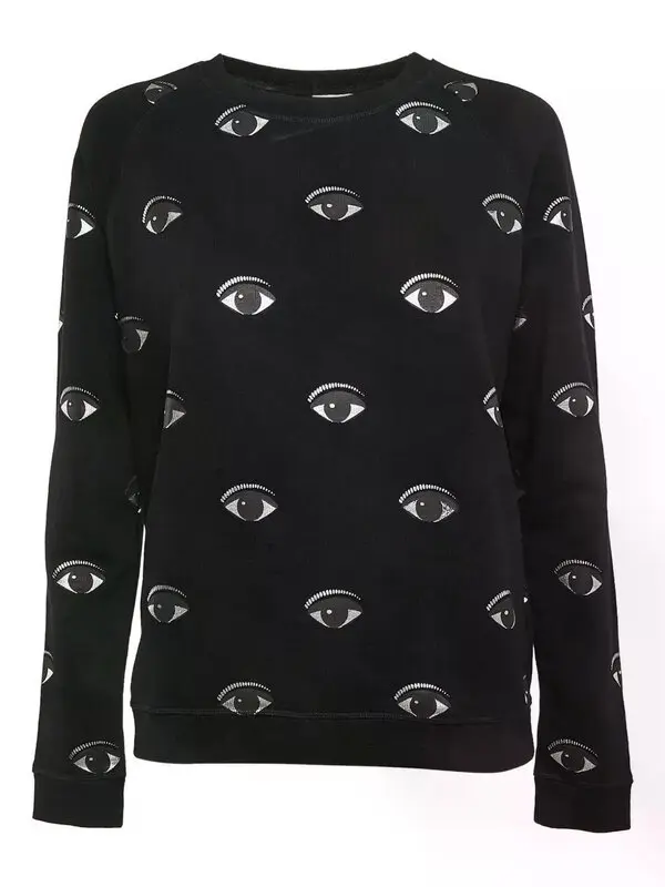 Kenzo Eye" Pattern Sweatshirt