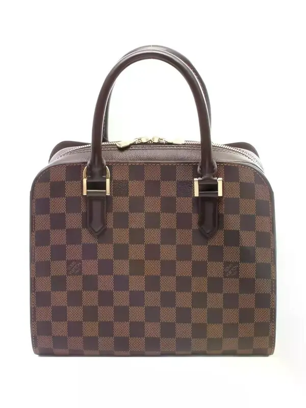 LOUIS VUITTON Triana Monogram Tote Bag - Brown
