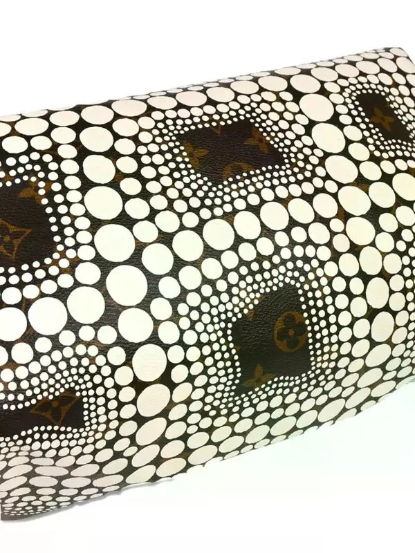 LOUIS VUITTON X Yayoi Kusama 2012 Speedy 30 Handbag - Brown