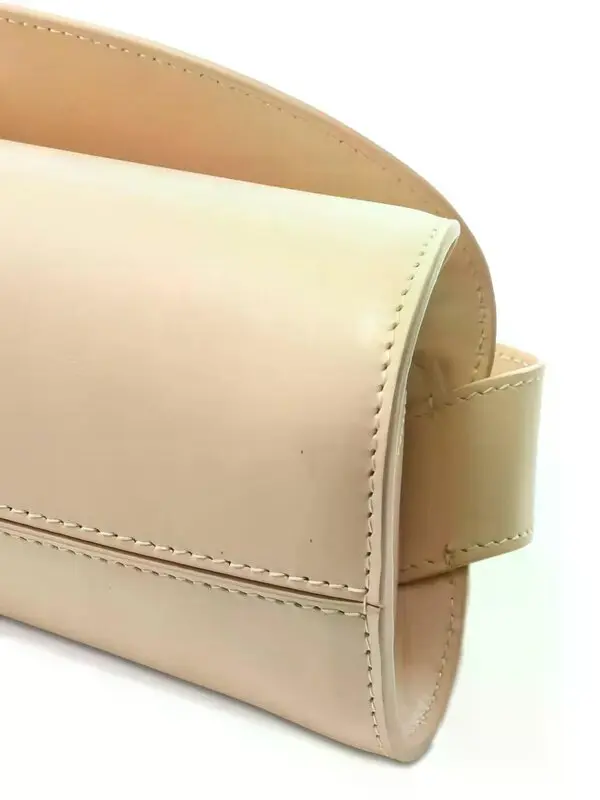 JIL SANDER Cannolo Buckle Shoulder Bag - Pink