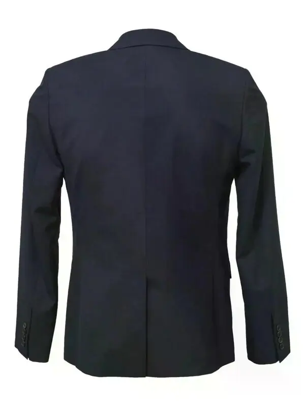 Saint Laurent Single-breasted Blazer - Blue