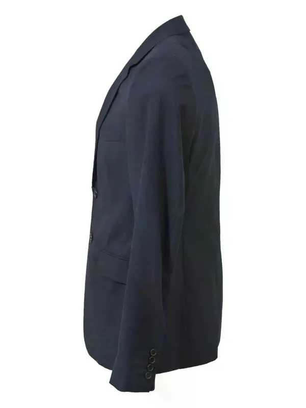 Saint Laurent Single-breasted Blazer - Blue