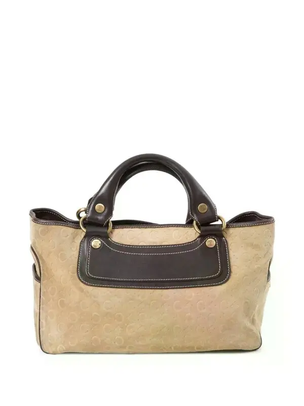 Celine 2000s Boogie Handbag - Neutrals