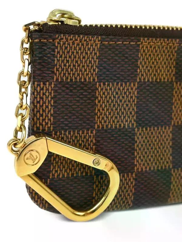 LOUIS VUITTON 2013 Damier Ebène Wallet - Brown