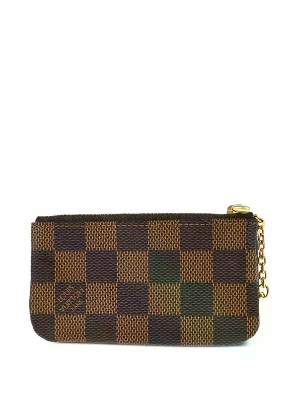 LOUIS VUITTON 2013 Damier Ebène Wallet - Brown