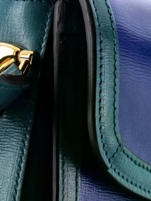 Gucci Horsebit 1955 Small Shoulder Bag - Blue