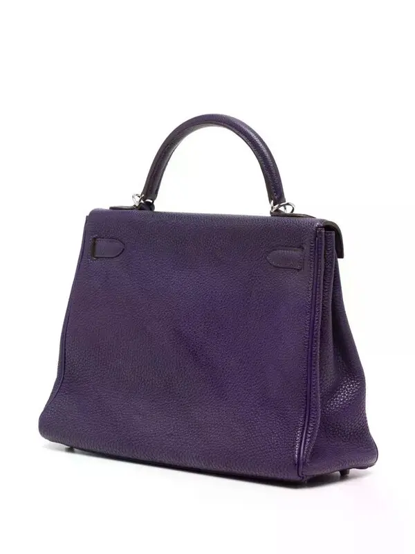 Hermès Kelly 32 Retourne Iris Phw Bag - Purple