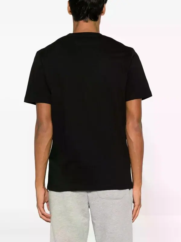 C.P. COMPANY Pre-owned Logo-print Patch-pocket Cotton T-shirt