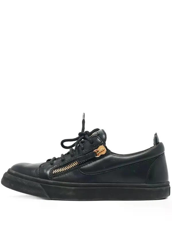 GIUSEPPE ZANOTTI Leather Lace-up Sneakers