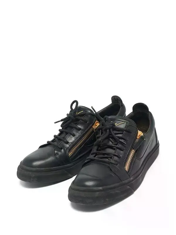 GIUSEPPE ZANOTTI Leather Lace-up Sneakers