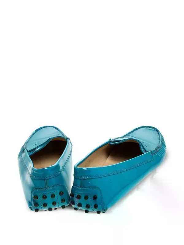 TOD'S Vintage 2023 Leather Loafers - Blue