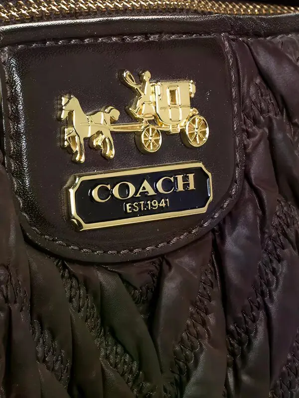 COACH VINTAGE Leather Tote Bag
