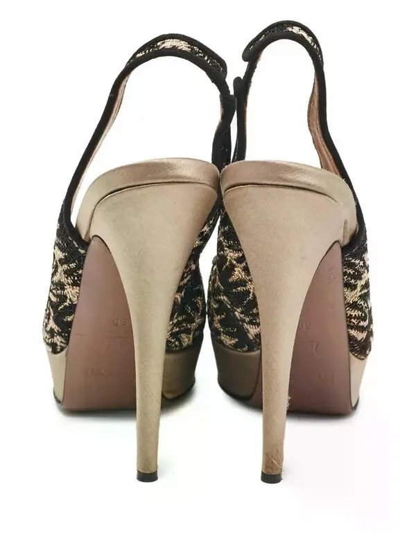 Missoni Slingback Platform Pumps