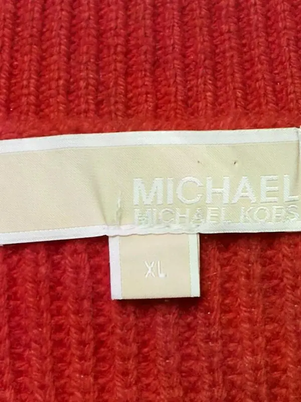 Michael Kors Ribbed V-neck Sweater
