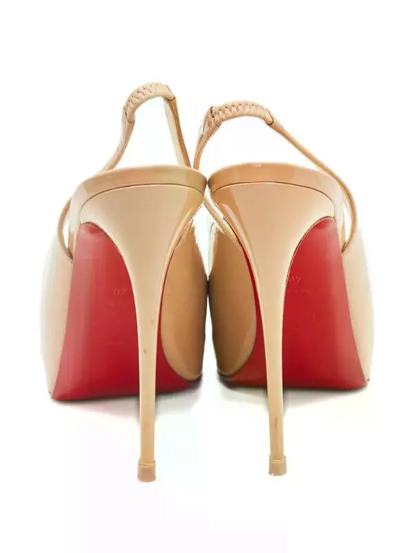 CHRISTIAN LOUBOUTIN Slingback Leather Pumps