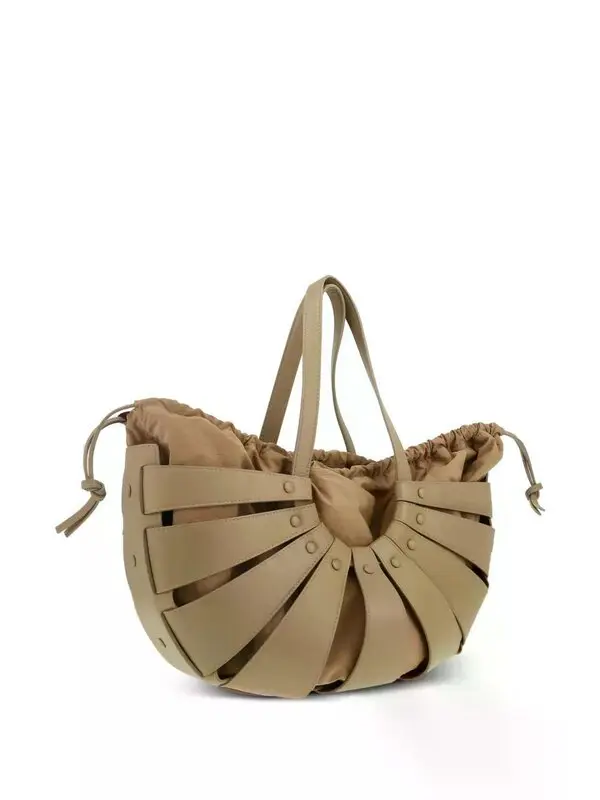 Bottega Veneta The Shell Tote Bag - Green