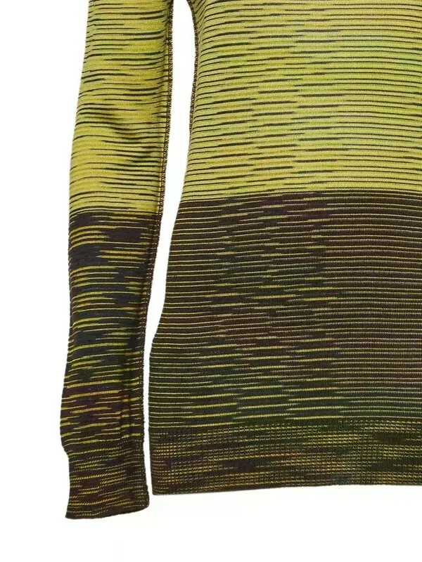 Missoni Striped Turtleneck Top