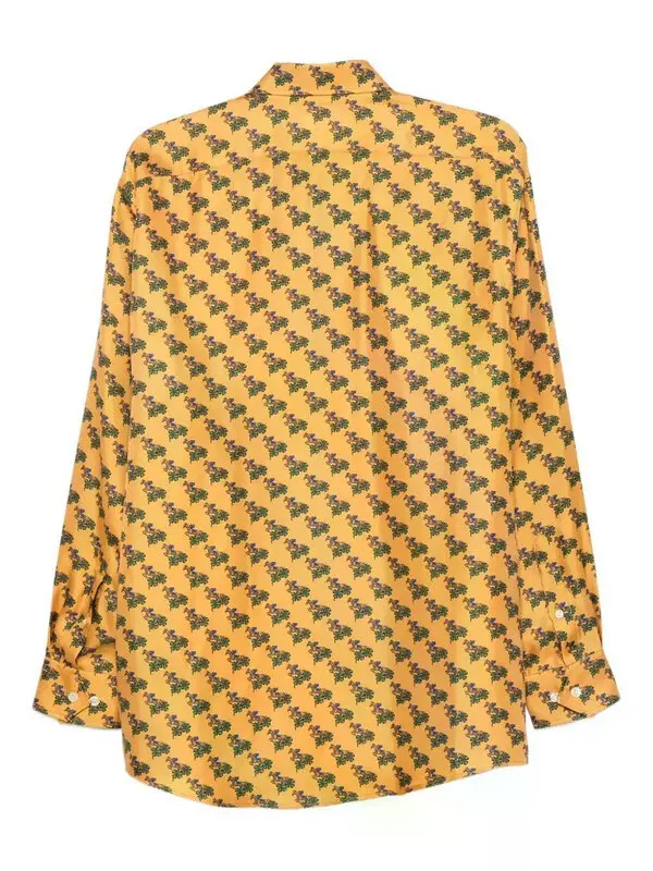 Dior 1990s Printed Silk Shirt