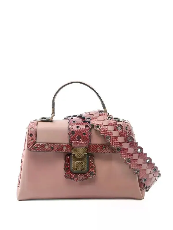 Bottega Veneta Small Piazza Handbag - Pink