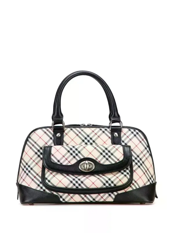 Burberry Nova Check Canvas Handbag
