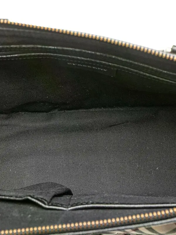 Burberry Nova Check Canvas Handbag