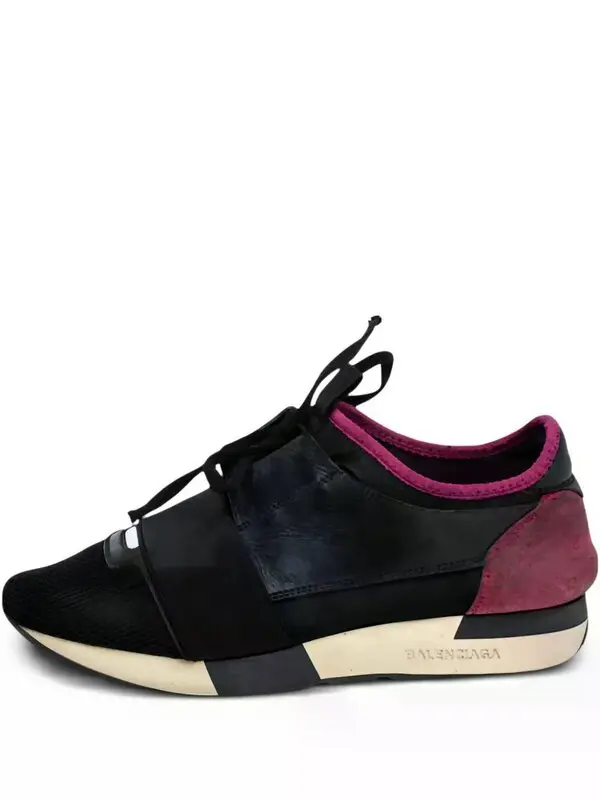 Balenciaga Race Runner Sneakers - Black