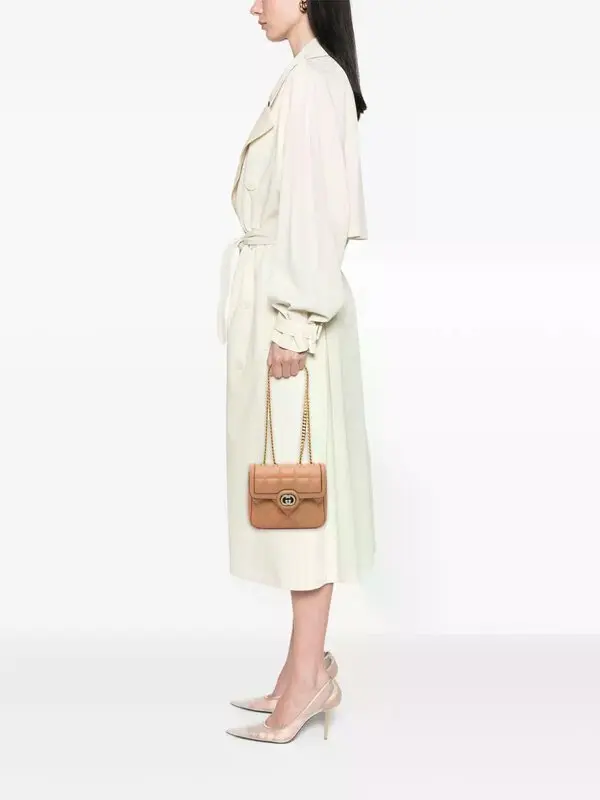 Gucci Mini Leather Deco Chain Shoulder Bag