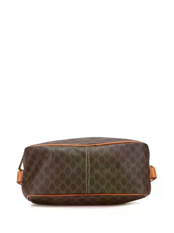 Celine 1996 Macadam Coated Canvas Satchel