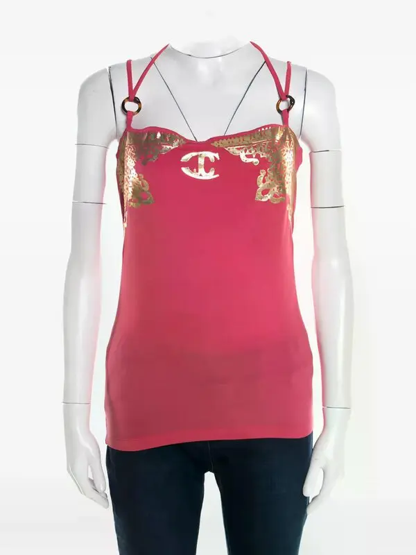 Just Cavalli Logo-print Top