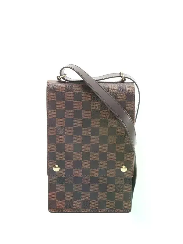 LOUIS VUITTON Portobello Damier Ebene Shoulder Bag