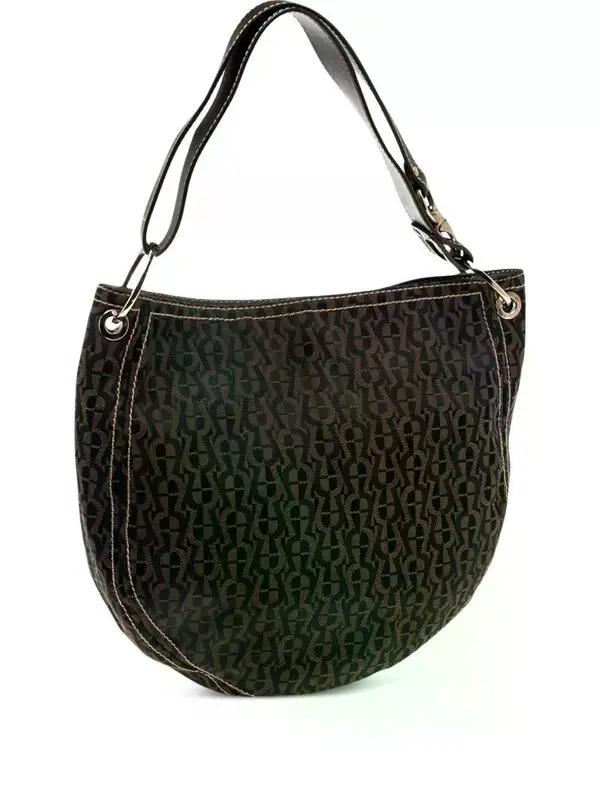 AIGNER Monogram Shoulder Bag
