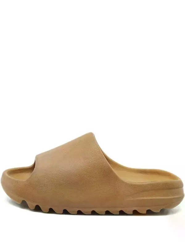 ADIDAS X YEEZY Molded Rubber Slides - Brown