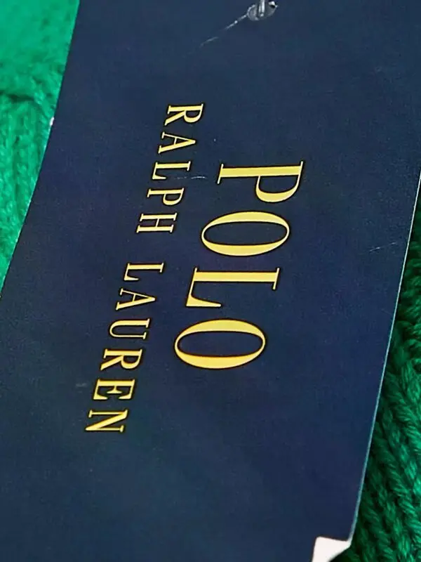 Polo Ralph Lauren Cable Knit Cotton Sweater - Green