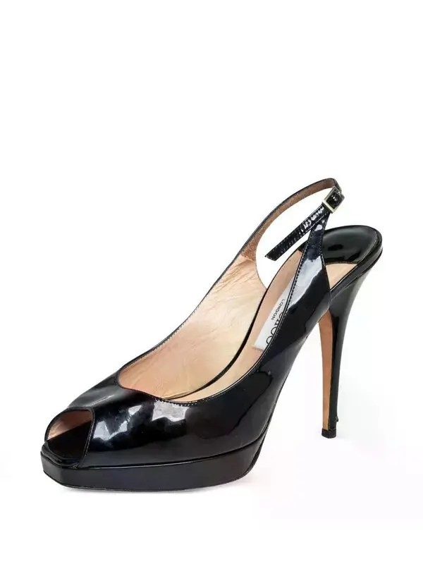 JIMMY CHOO 120mm Leather Sandals