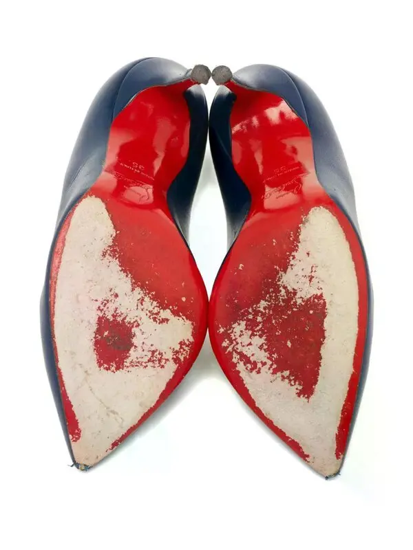 CHRISTIAN LOUBOUTIN Leather Pointed-toe Pumps