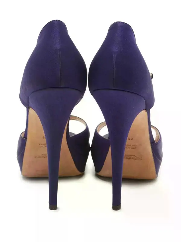 Saint Laurent 130mm Satin Sandals