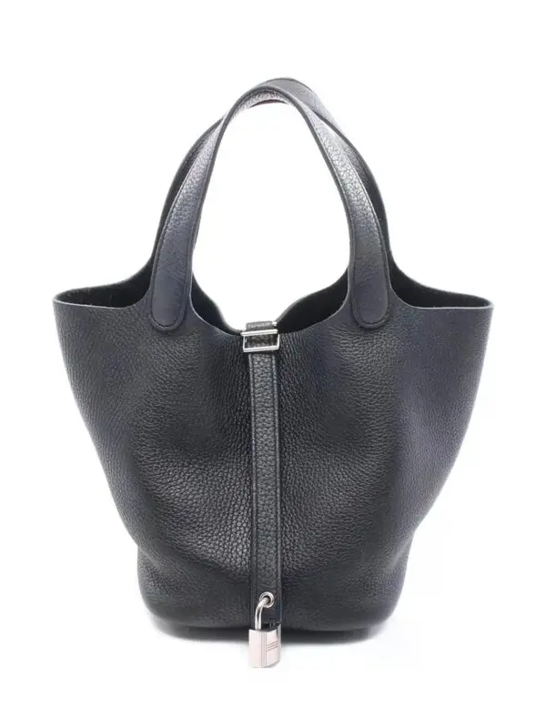 Hermès Picotin Lock Pm Handbag - Black