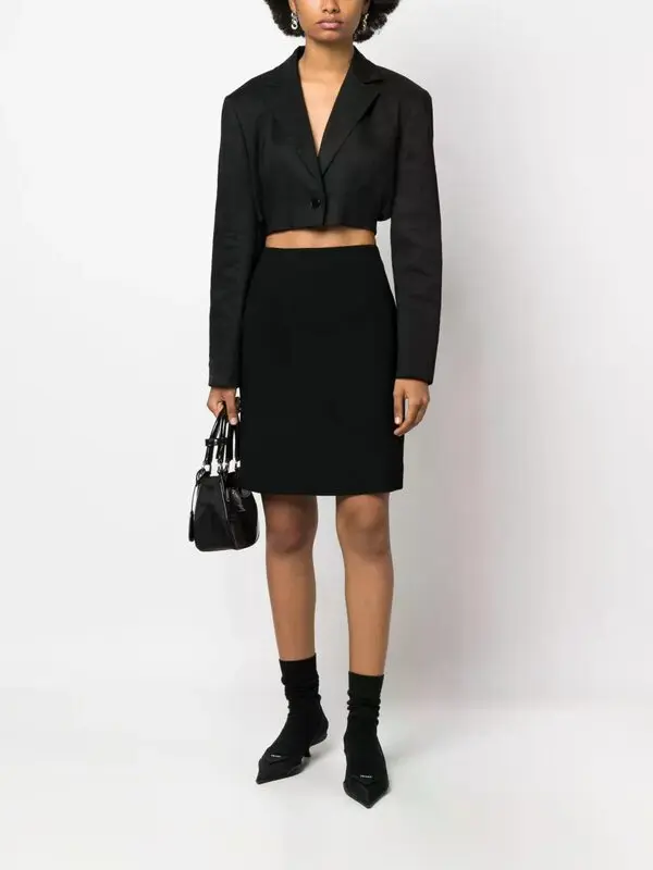 Dior 2000s Wool Pencil Skirt