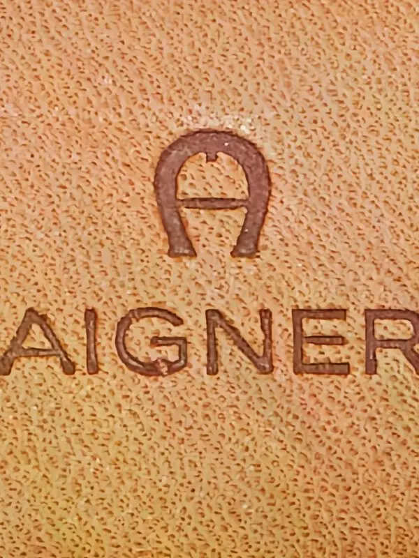 AIGNER Monogram-pattern Belt